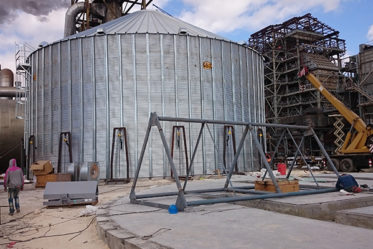 Sugar Beet Pellet Storage Bins – XOL Automation